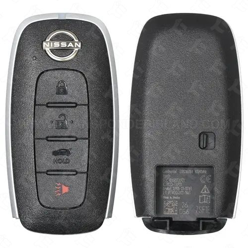 Nissan Smart Prox Key 4-Button Trunk KR5TXPZ1 285E3-7SF1E
